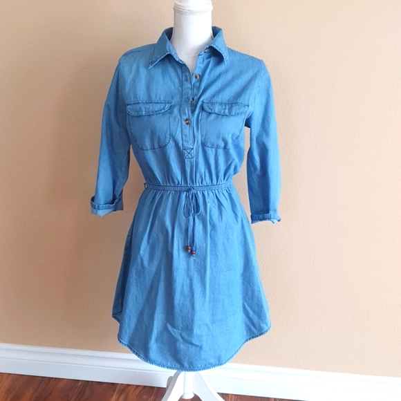 mph collections | Dresses | Denim Midi Dress | Poshmark